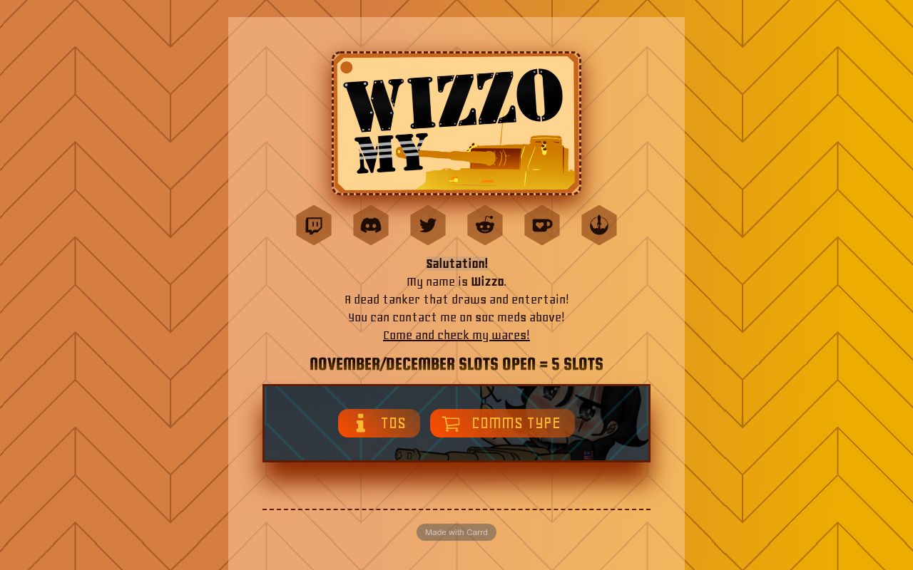 Wizzo Art's commission